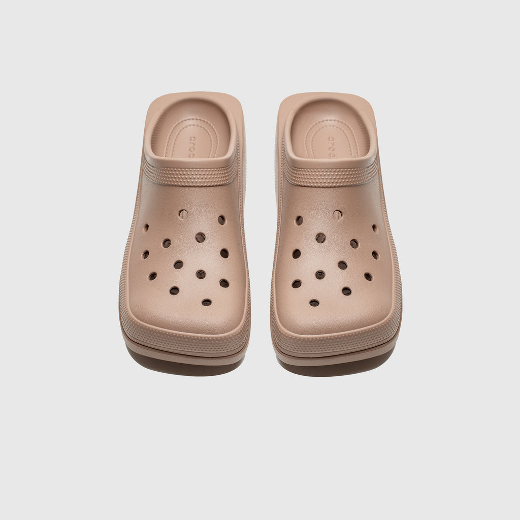 CLASSIC BLUNT TOE CLOG "LATTE" – PACKER SHOES