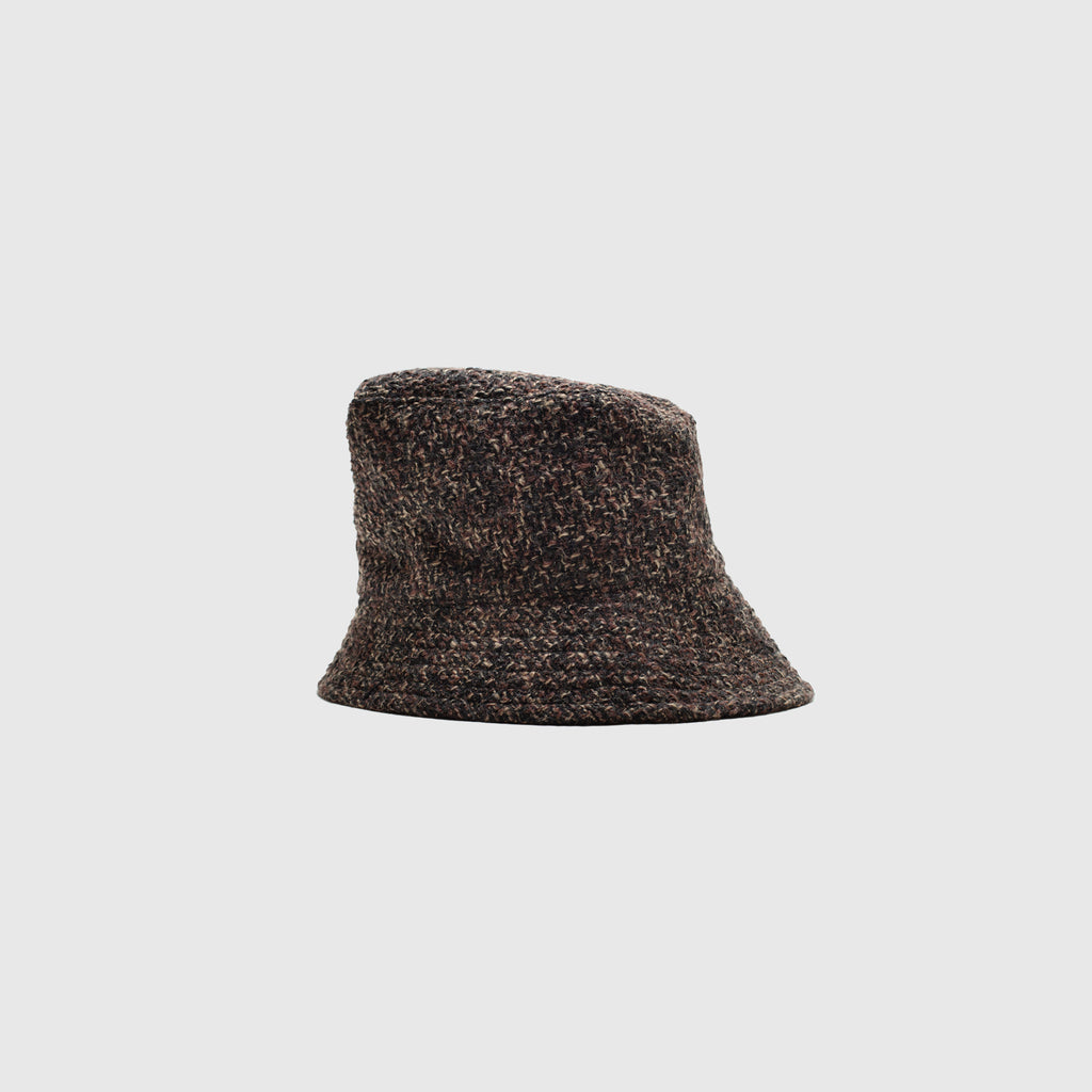 WOOL TWEED BOUCLE BUCKET HAT – PACKER SHOES