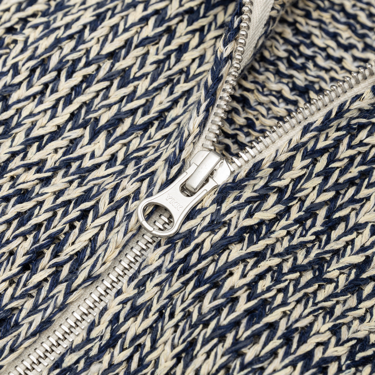 COTTON-LINEN-POLYESTER WITH RUBBERISED EFFECT MARINA SWEATER – PACKER SHOES